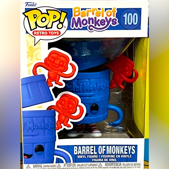 Funko | Toys | Vintage Retro Barrel Of Monkeys Funko Pop Nostalgia In A ...
